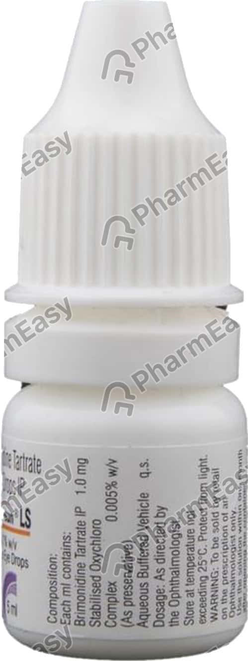 Brimosun Ls 0.1 % Eye Drop (5): Uses, Side Effects, Price & Dosage ...