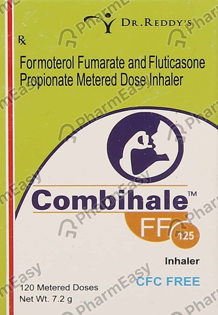 Combihale Ff 125mcg Box Of 120md 7.2gm Metered Dose Inhaler: Uses, Side ...