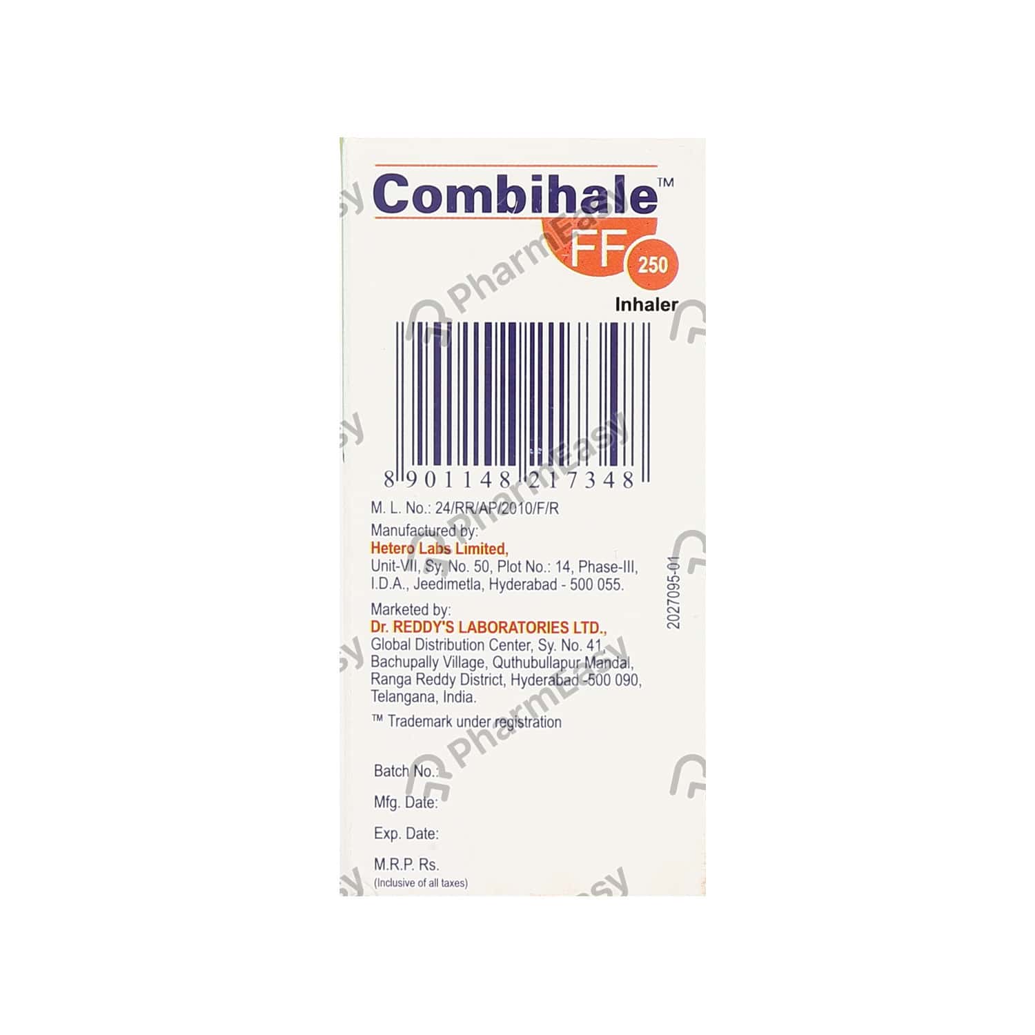 Buy Combihale Ff 250 Inhaler Online at Flat 18% OFF* | PharmEasy