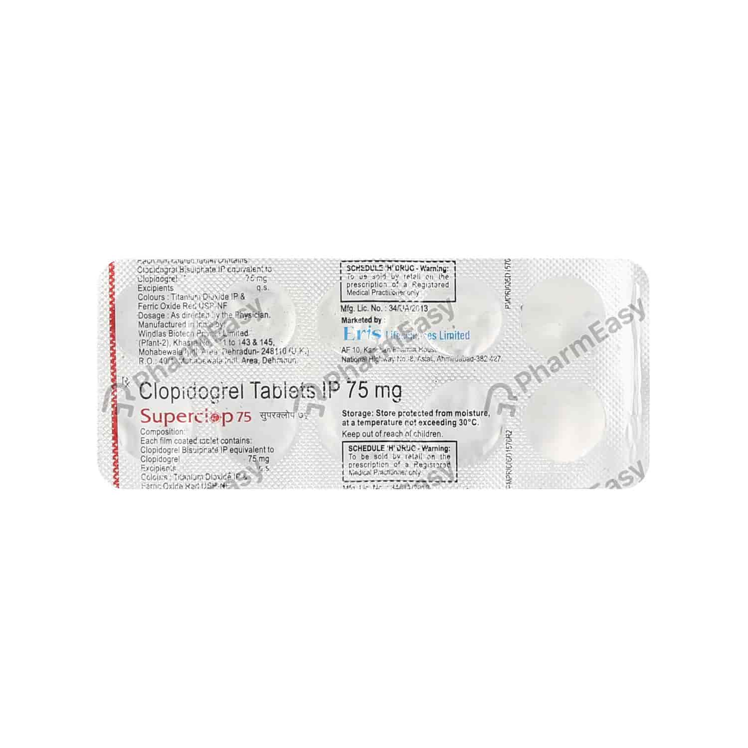Buy Superclop 75mg Tablet Online at Flat 18% OFF* | PharmEasy