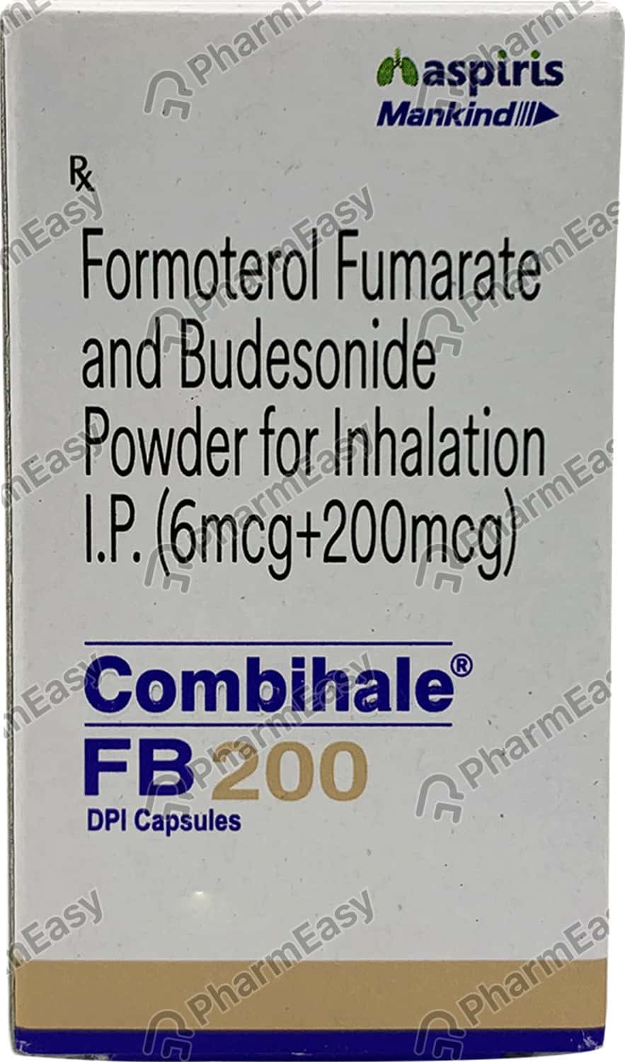 Combihale Fb 200 Box Of 30 Inhalation Capsules: Uses, Side Effects ...