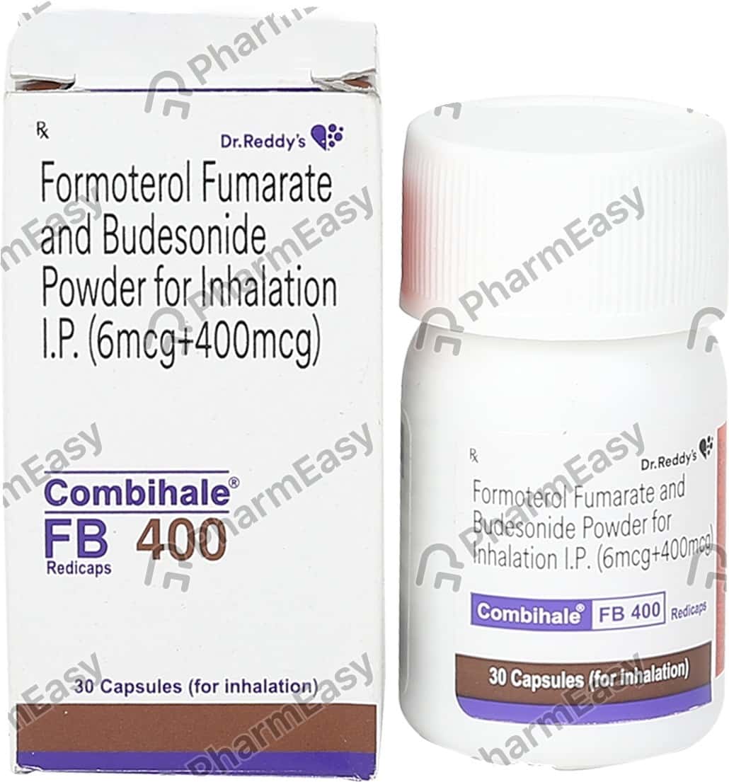 Buy Combihale Fb 400 Redicaps Online at Flat 15% OFF | PharmEasy