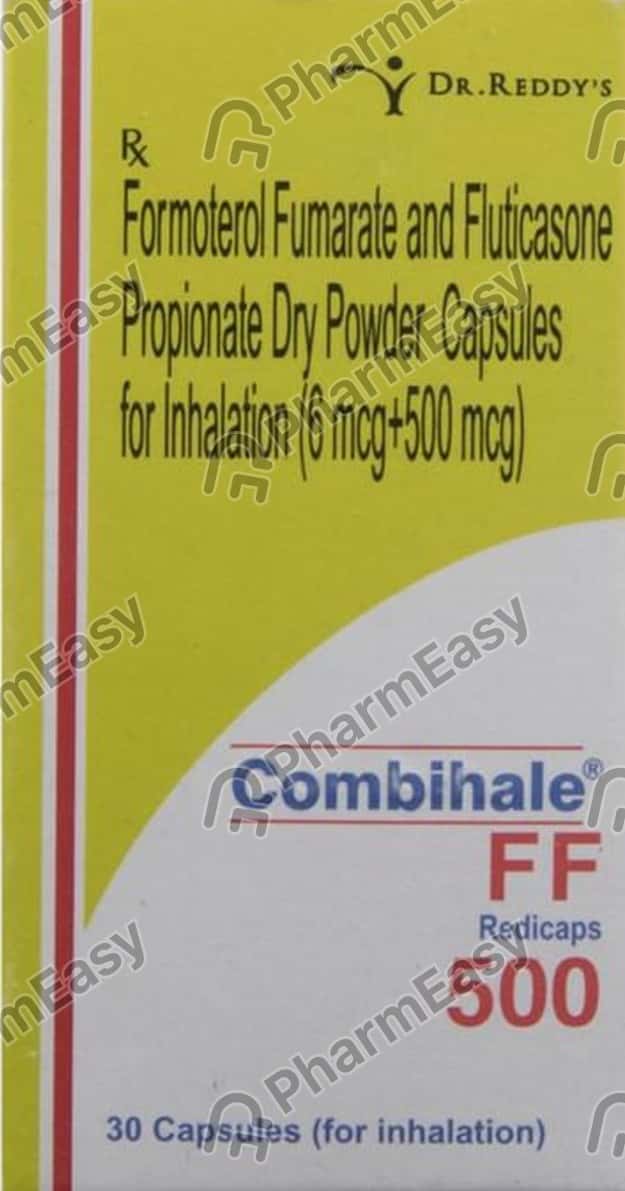 Buy Combihale Ff 500 Redicaps Online at Flat 15% OFF | PharmEasy
