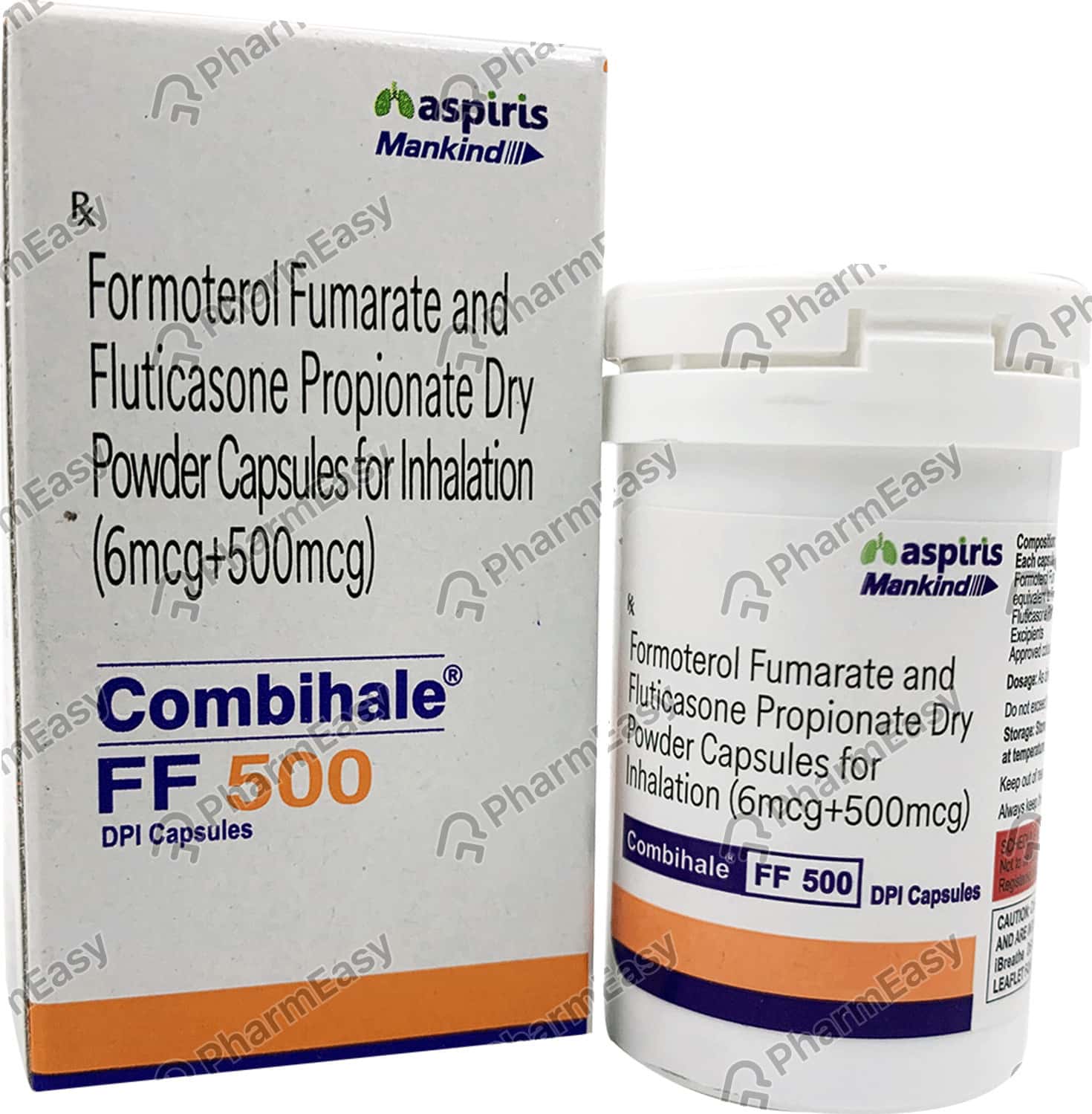 Buy Combihale Ff 500 Redicaps Online at Flat 15% OFF | PharmEasy