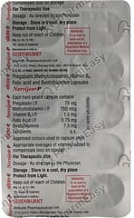 Nervijen P Strip Of 10 Capsules: Uses, Side Effects, Price & Dosage ...