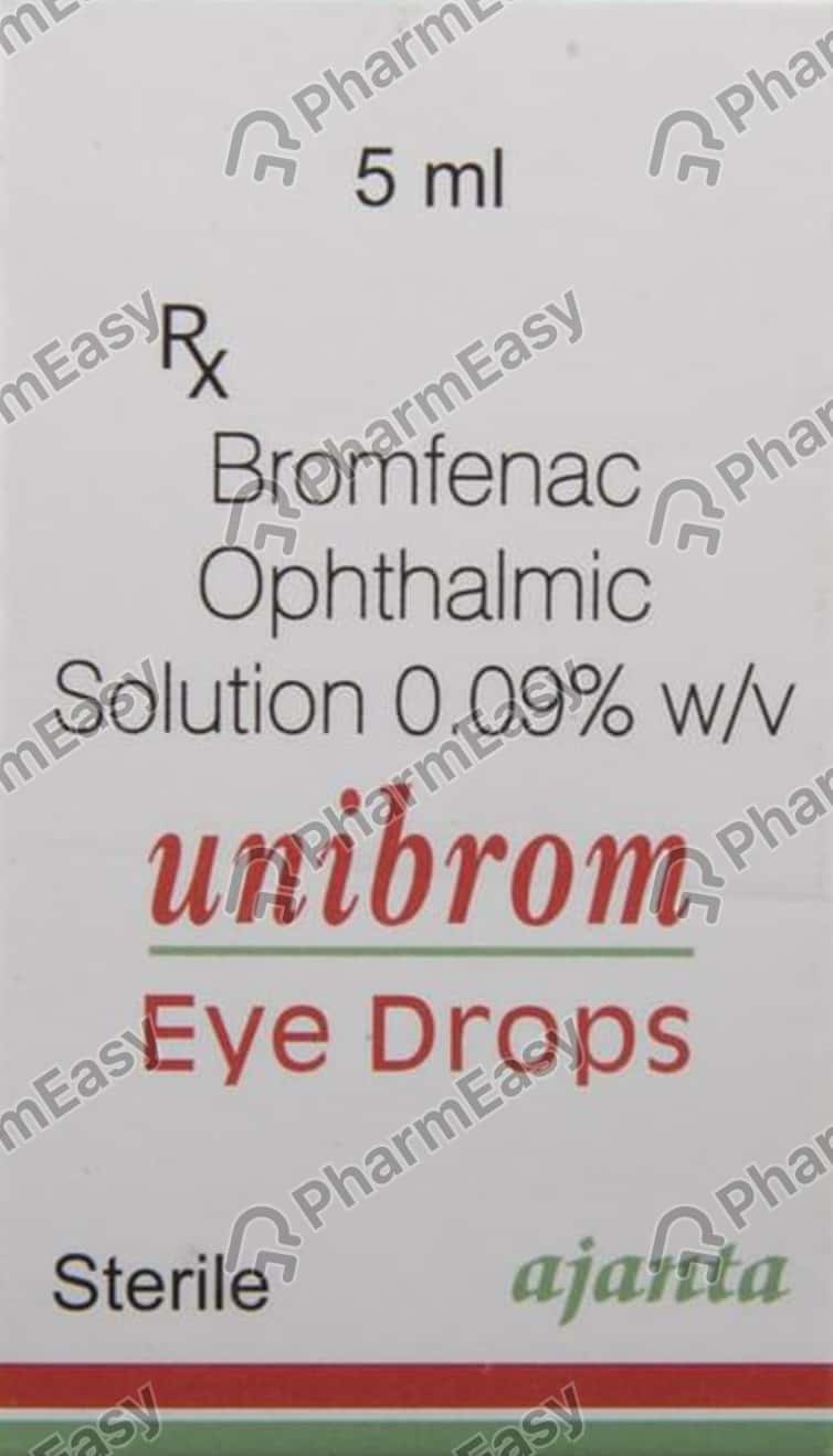 Bronac 0.09 % Eye Drop (5): Uses, Side Effects, Price, Dosage ...