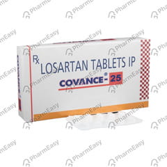 Covance 25 MG Tablet (30): Uses, Side Effects, Price & Dosage | PharmEasy