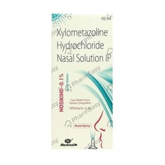 Buy Nosikind 0.1 % Nasal Spray (10) Online at Flat 18% OFF* | PharmEasy
