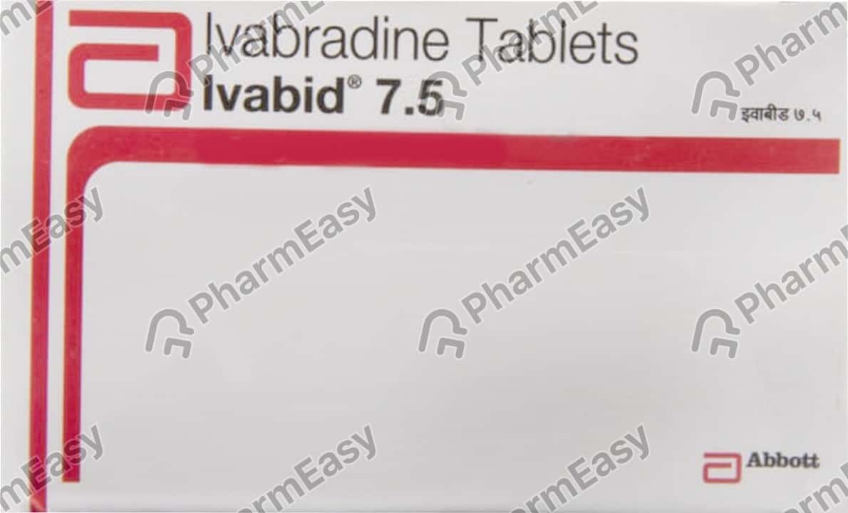 Ivabrad 7.5 MG Tablet (10): Uses, Side Effects, Price & Dosage | PharmEasy