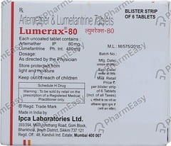 Lumerax 80 Tablet: Uses, Side-effects, Price, Dosage & More Info ...
