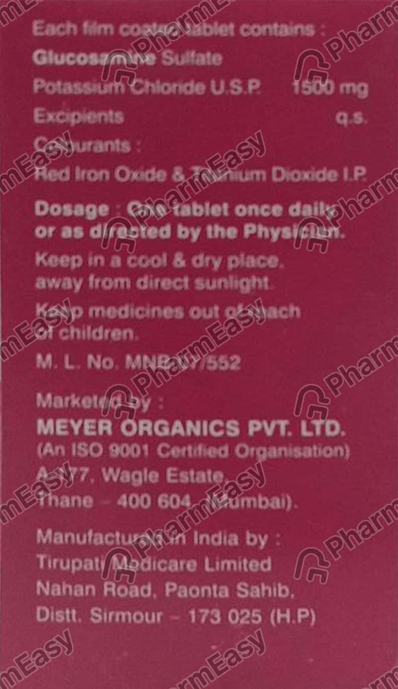 Jointace Od 1.5 G Tablet (15): Uses, Side Effects, Price & Dosage ...