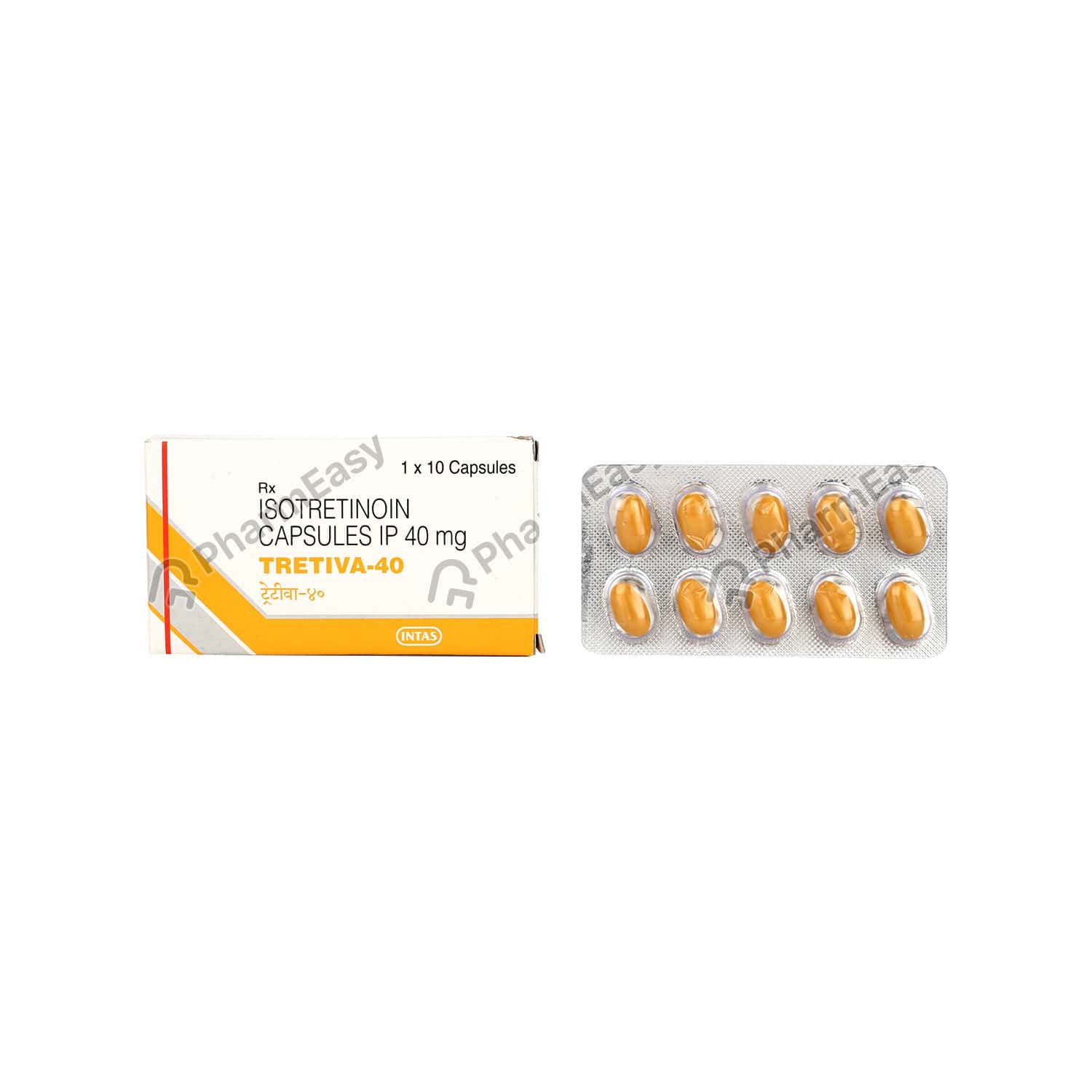 Tretiva 40 MG Capsule (10) - Uses, Side Effects, Dosage, Composition ...