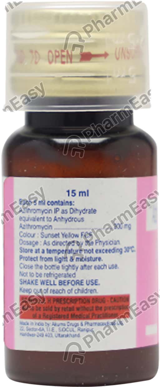 Azibest 200 MG/5ML Syrup (15): Uses, Side Effects, Price & Dosage ...