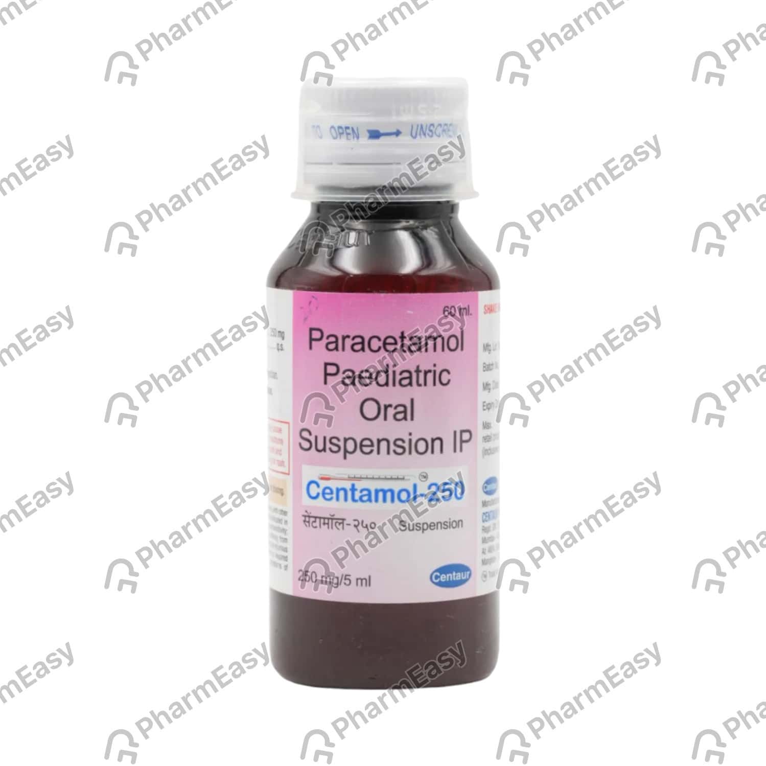 Centamol 250 MG Suspension (60): Uses, Side Effects, Price & Dosage ...
