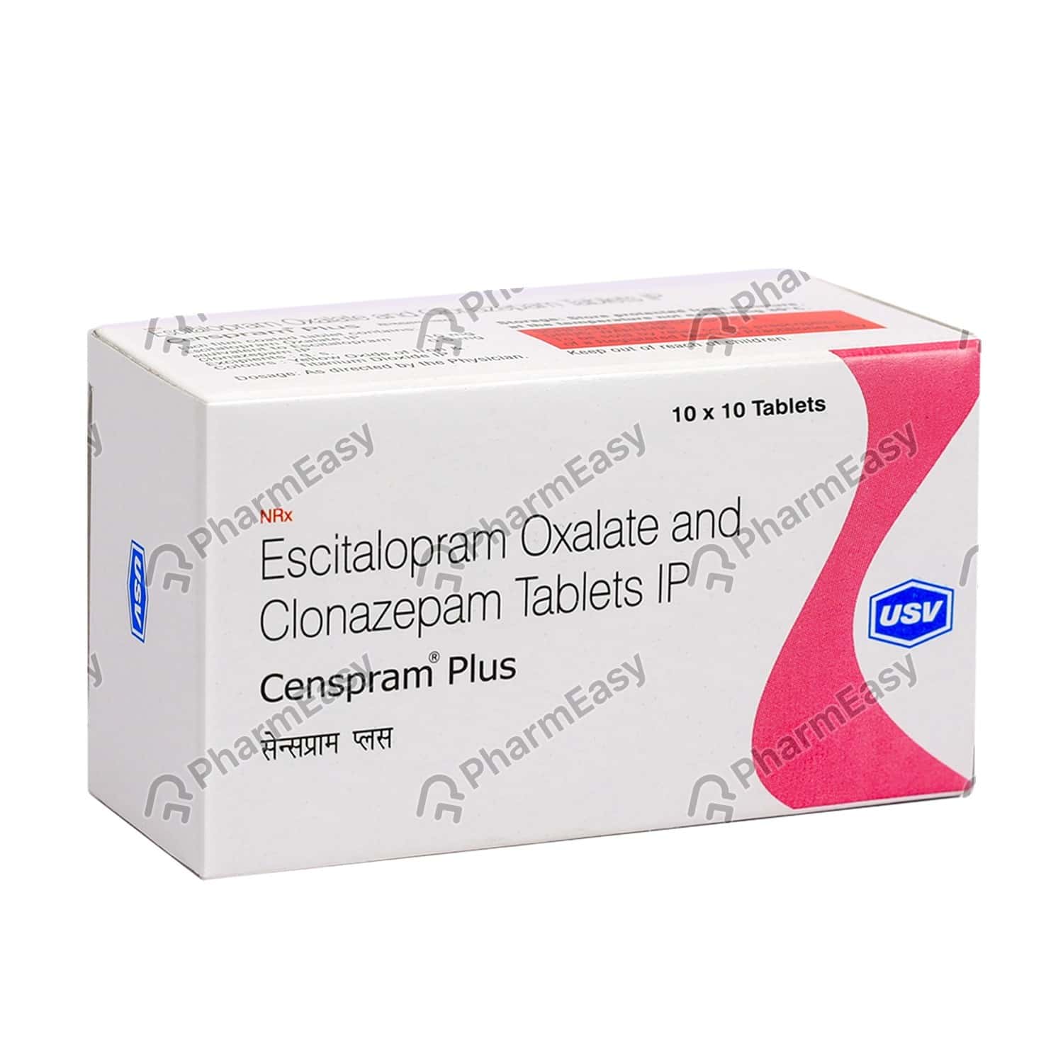Censpram Plus Strip Of 10 Tablets: Uses, Side Effects, Price & Dosage ...