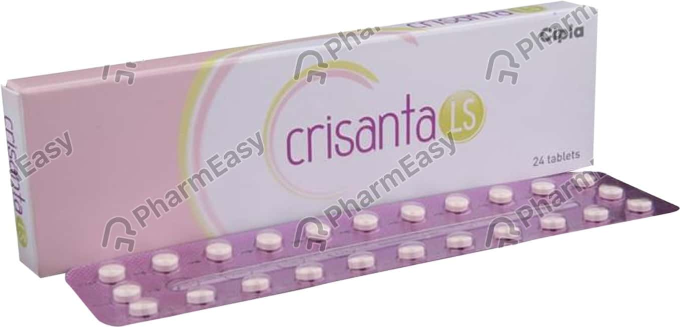 Crisanta Ls Strip Of 24 Tablets: Uses, Side Effects, Price & Dosage ...