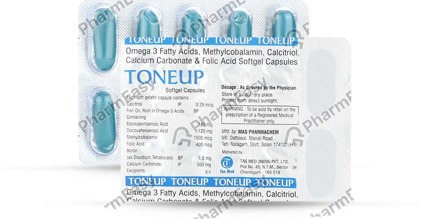 Tone Up Capsule (10): Uses, Side Effects, Price & Dosage | PharmEasy