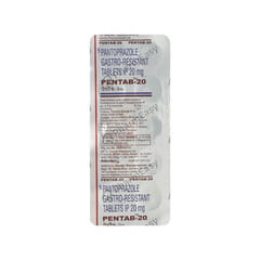 Pentab 20 MG Tablet (10) - Uses, Side Effects, Dosage, Composition ...