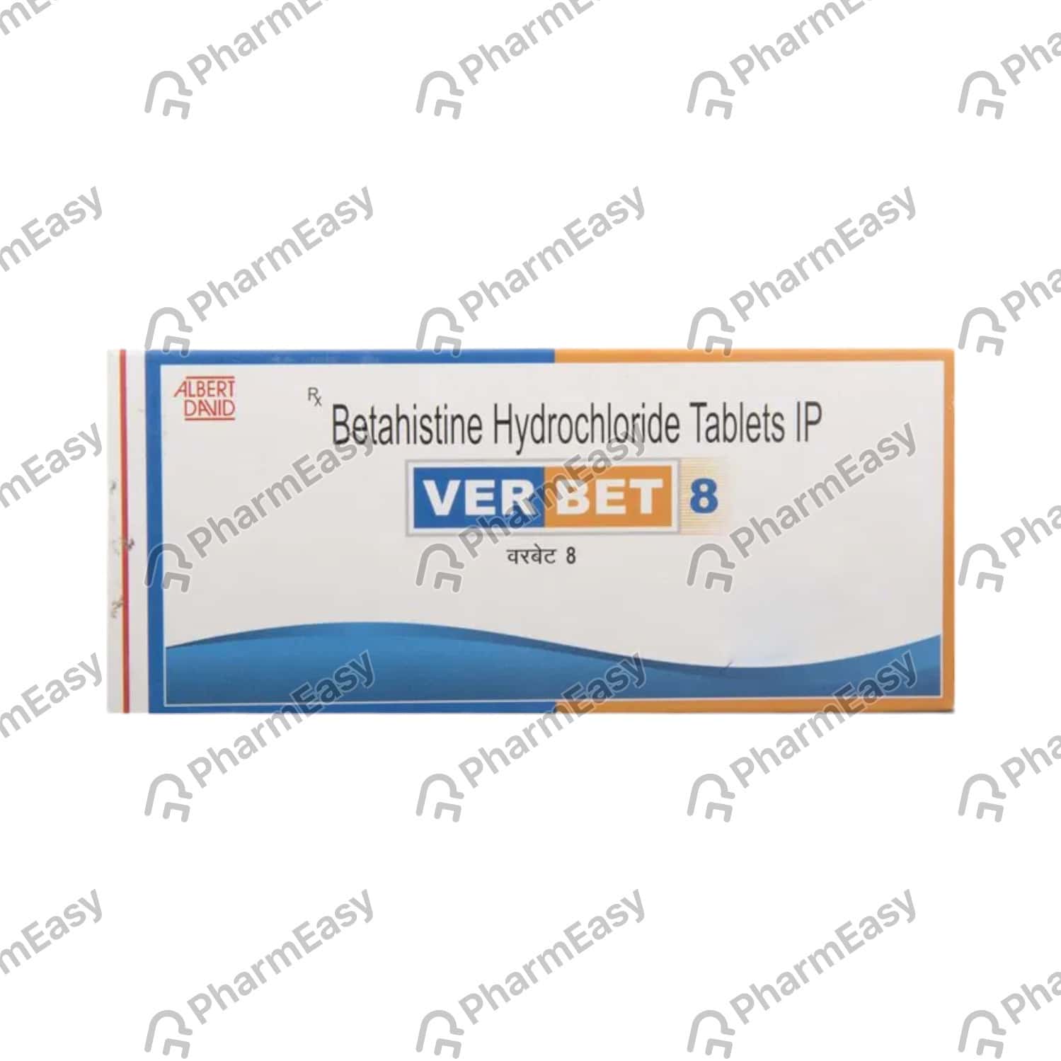 Verbet 8 MG Tablet (10): Uses, Side Effects, Price & Dosage | PharmEasy