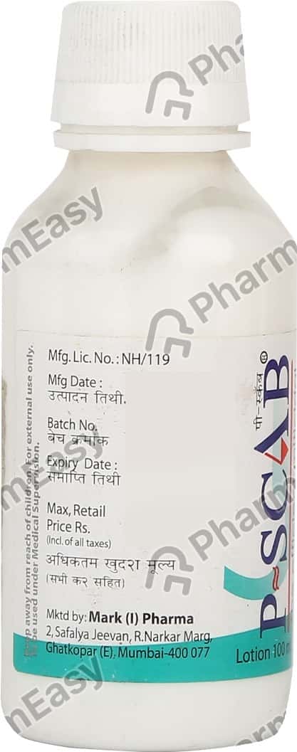 P Scab 5 % Lotion (100): Uses, Side Effects, Price & Dosage | PharmEasy