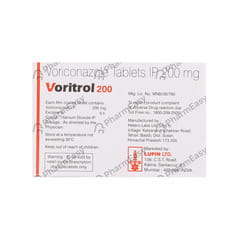 Buy Voritrol 200 MG Tablet (4) Online at Flat 18% OFF* | PharmEasy