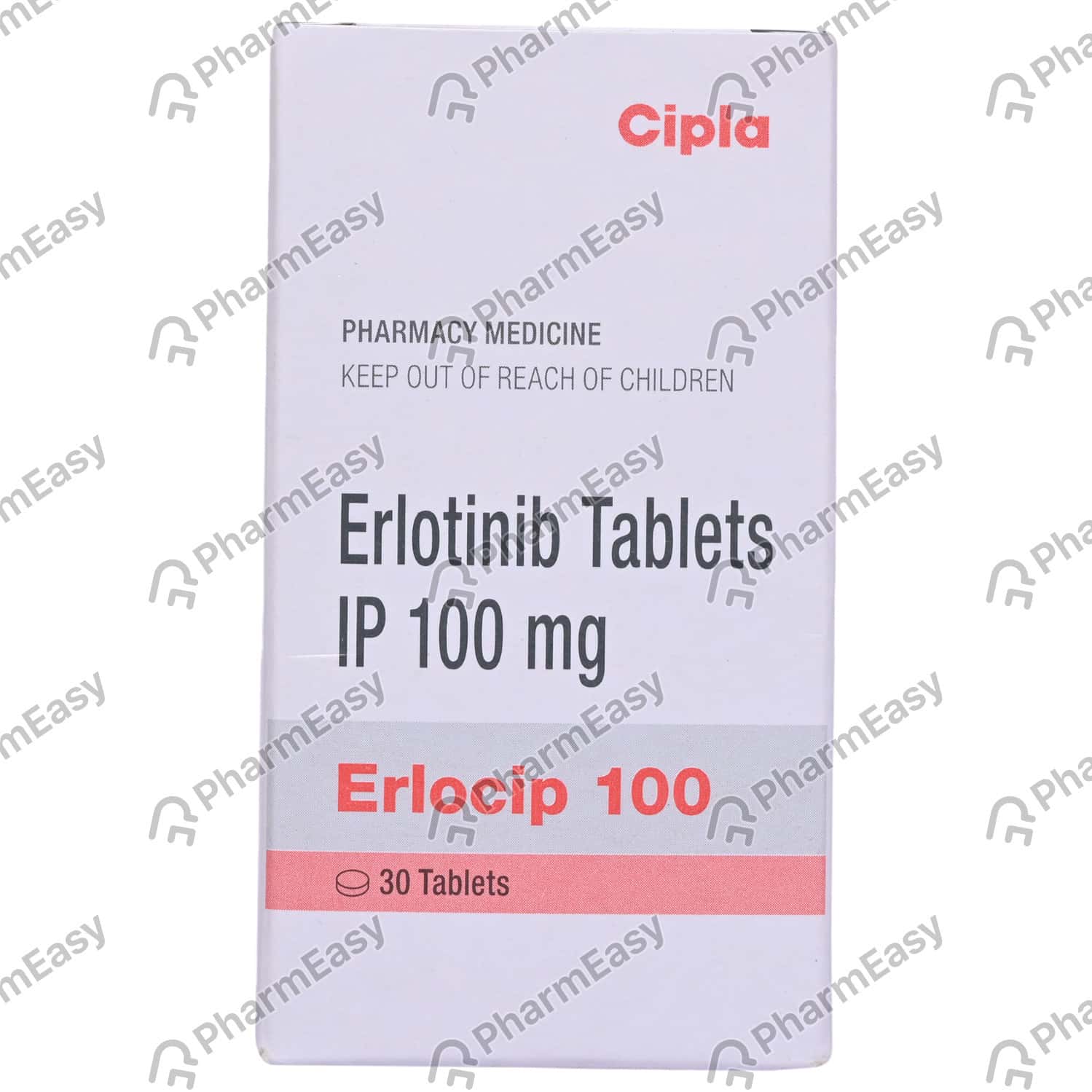 Erlocip 100 MG Tablet (30): Uses, Side Effects, Price & Dosage | PharmEasy