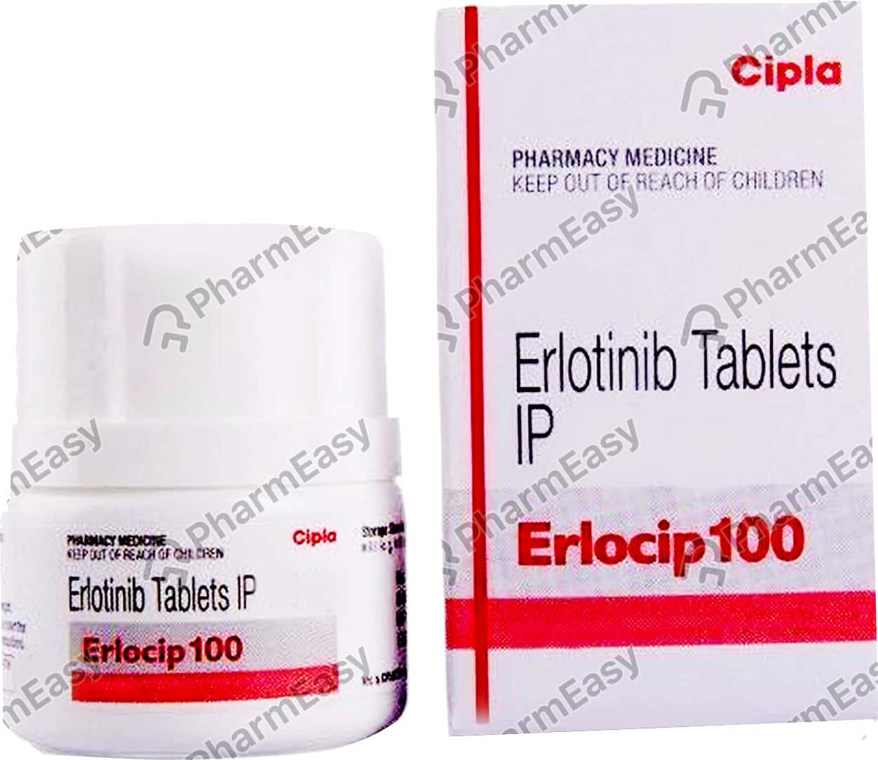Erlocip 100 MG Tablet (30): Uses, Side Effects, Price & Dosage | PharmEasy