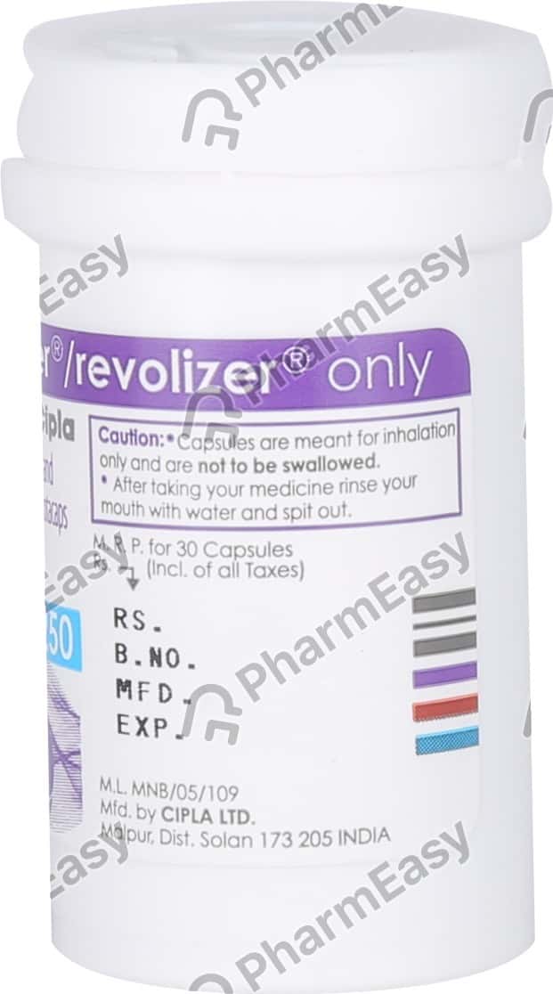 Maxiflo 250mcg Box Of 30 Rotacaps: Uses, Side Effects, Price & Dosage ...
