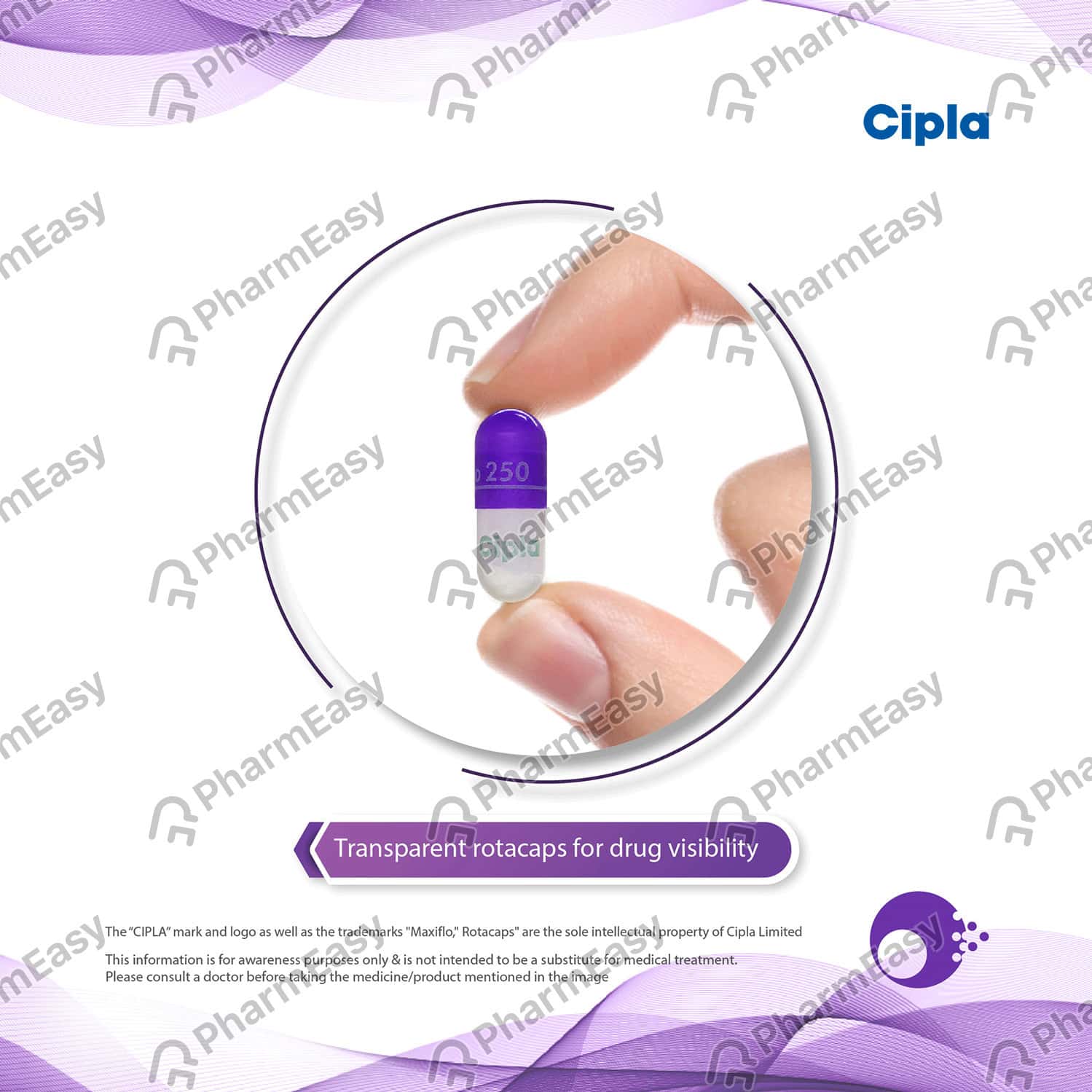 Maxiflo 250mcg Box Of 30 Rotacaps: Uses, Side Effects, Price & Dosage ...