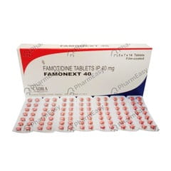 Buy Famonext 40 MG Tablet (14) Online at Flat 18% OFF* | PharmEasy