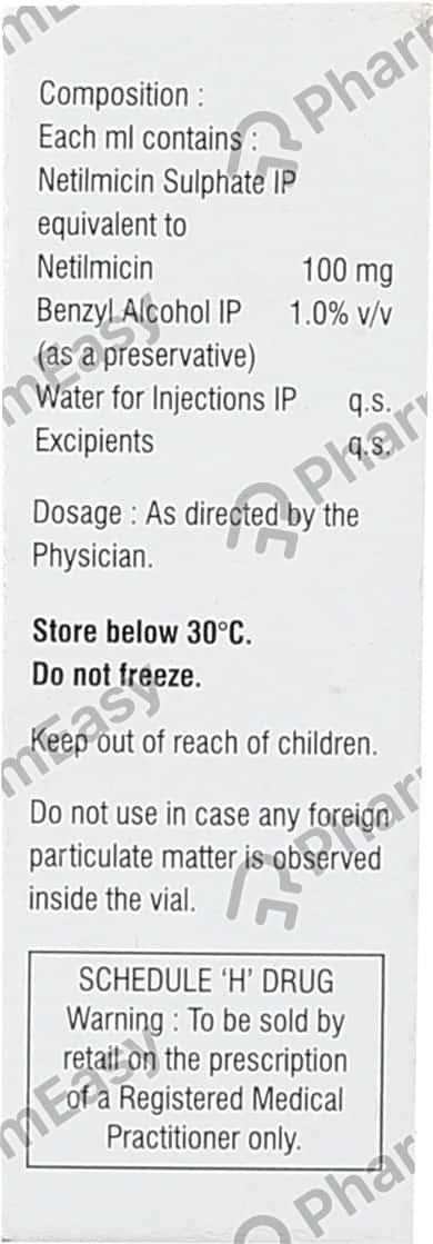Netromax 300 MG Injection (3): Uses, Side Effects, Price & Dosage ...