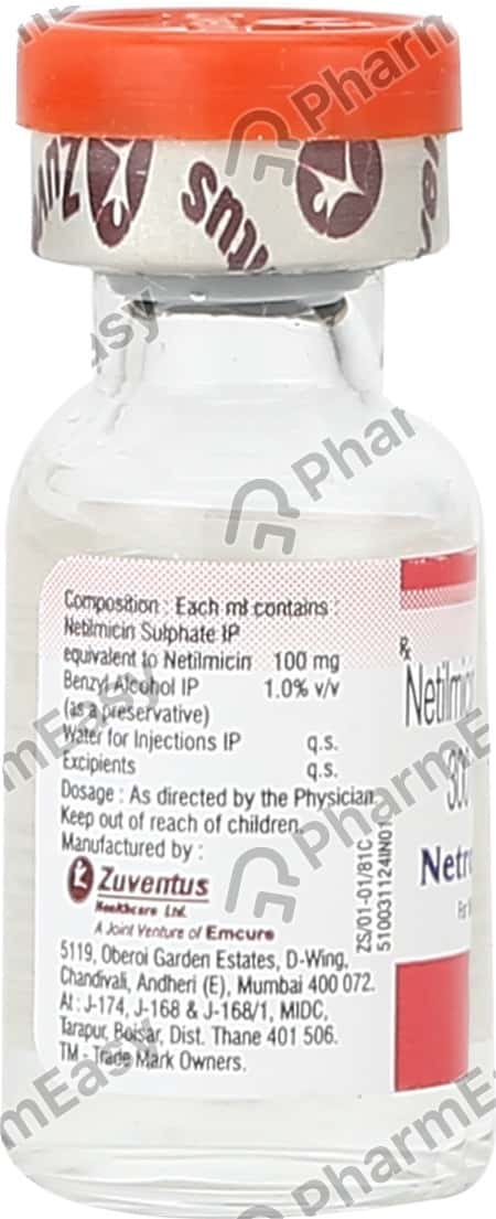 Netromax 300 MG Injection (3): Uses, Side Effects, Price & Dosage ...