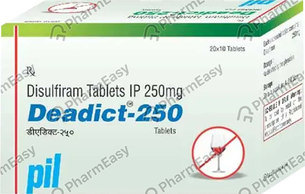 Deadict 250 MG Tablet (10): Uses, Side Effects, Price & Dosage | PharmEasy