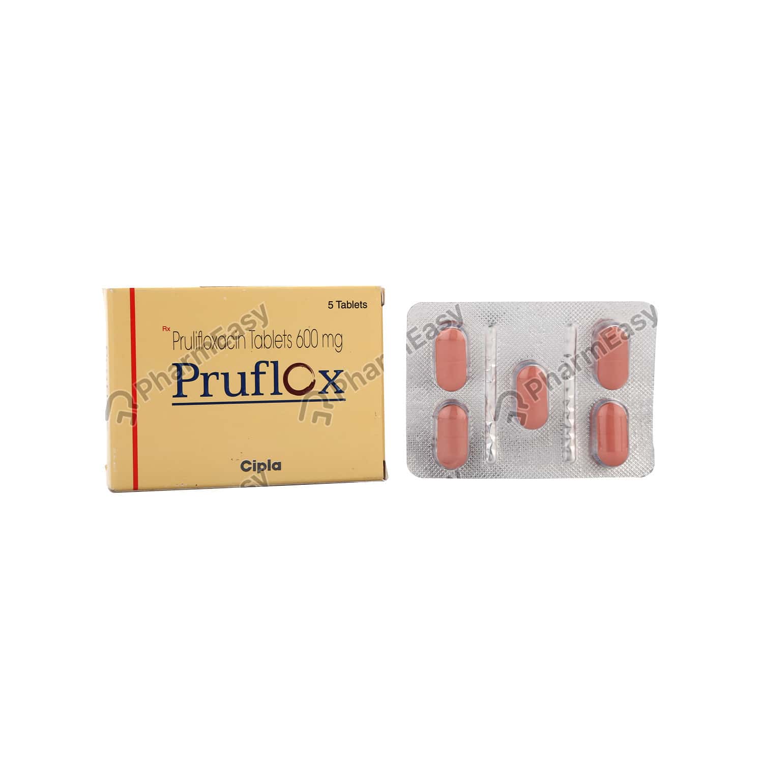 Buy Pruflox 600 MG Tablet (5) Online at Flat 18% OFF* | PharmEasy