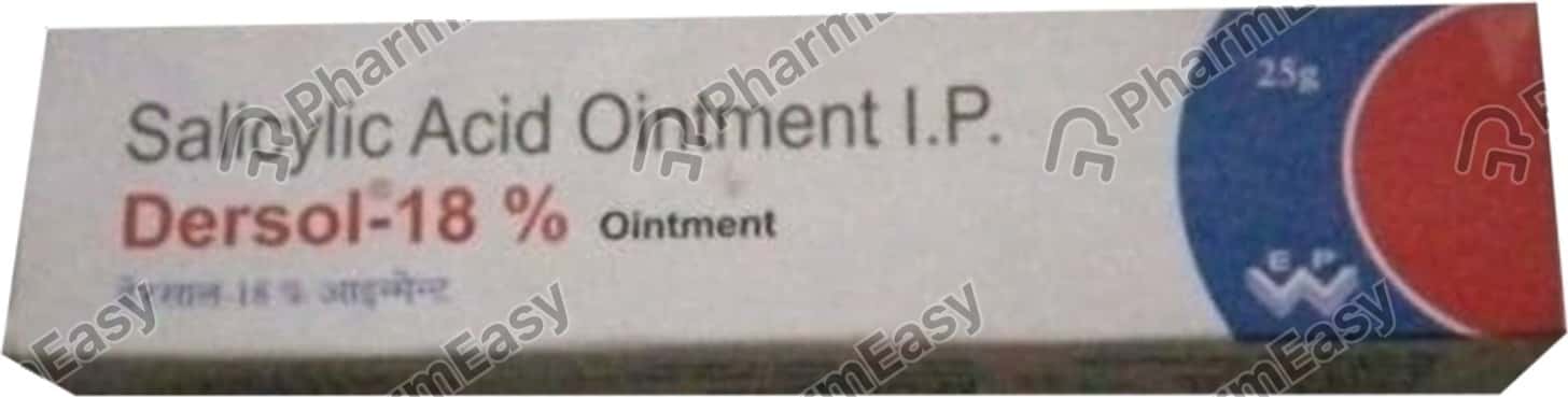 Dersol 18 % Ointment (25): Uses, Side Effects, Price & Dosage | PharmEasy