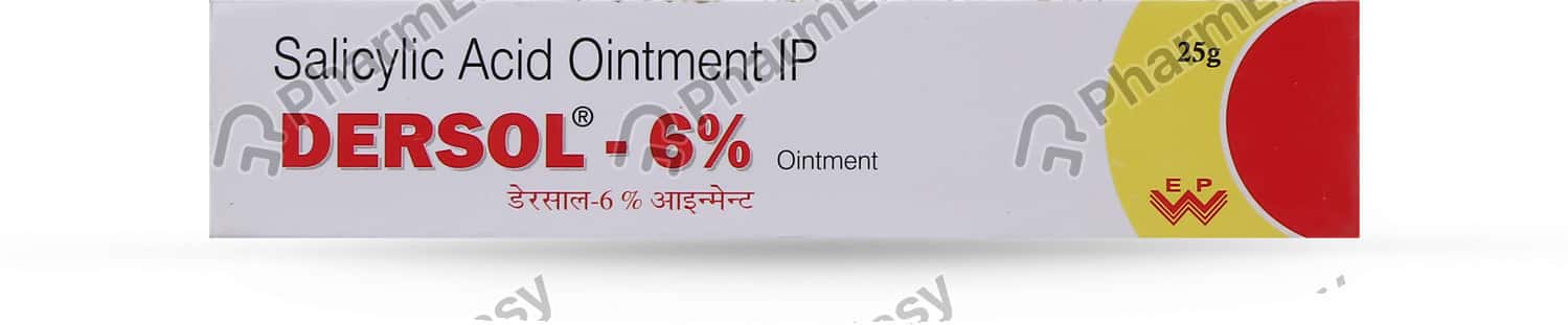 Dersol 6 % Ointment (25): Uses, Side Effects, Price & Dosage | PharmEasy