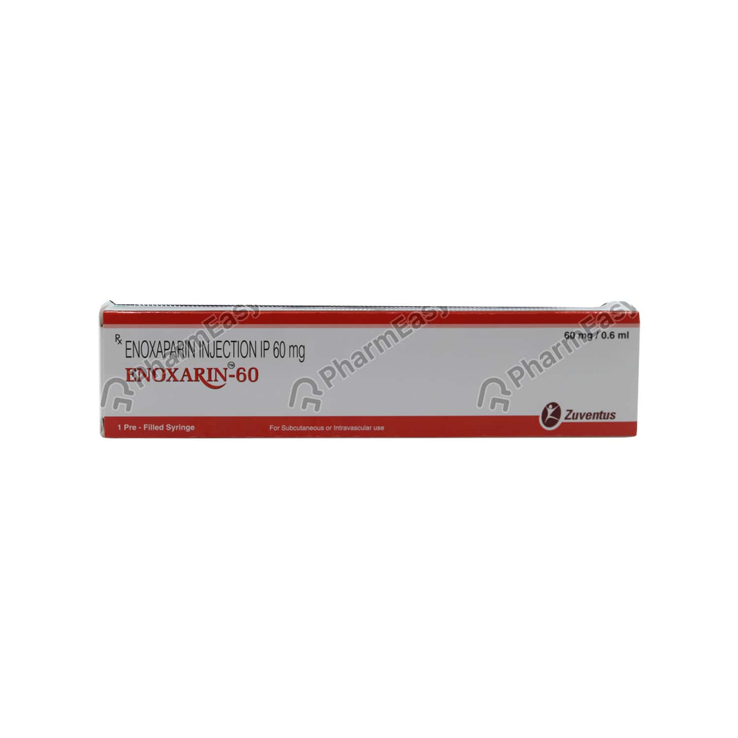 Enoxarin 60 MG Pre-Filled Syringe (0.6) - Uses, Side Effects, Dosage ...