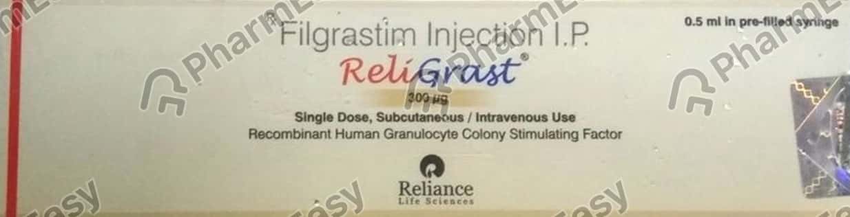 Religrast 300 MCG Injection (0.5): Uses, Side Effects, Price & Dosage ...
