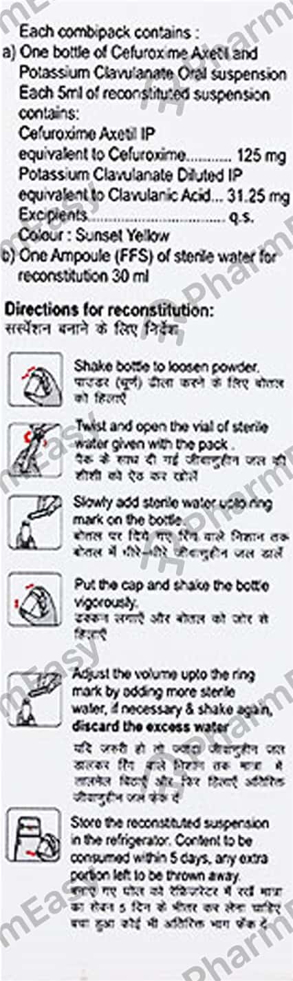 Fastclav 125mg Dry Syrup 30ml: Uses, Side Effects, Price & Dosage ...