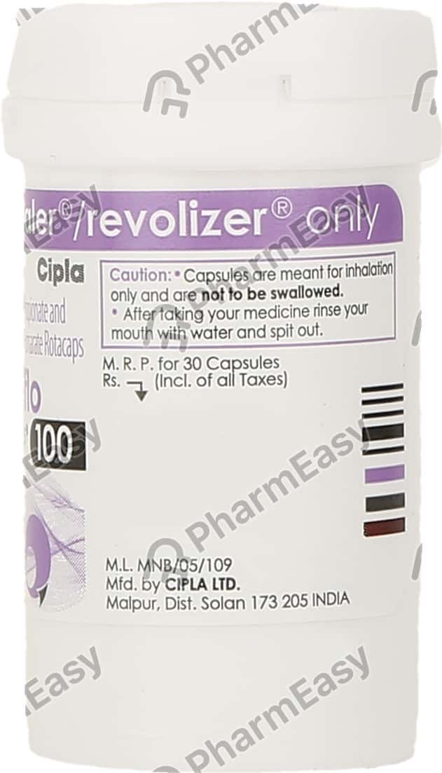 Buy Maxiflo 100mcg Bottle Of 30 Rotacaps Online at Flat 15% OFF | PharmEasy