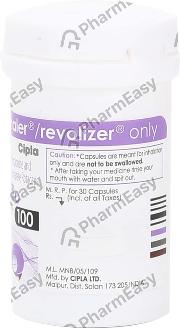 Maxiflo 100mcg Bottle Of 30 Rotacaps: Uses, Side Effects, Price ...