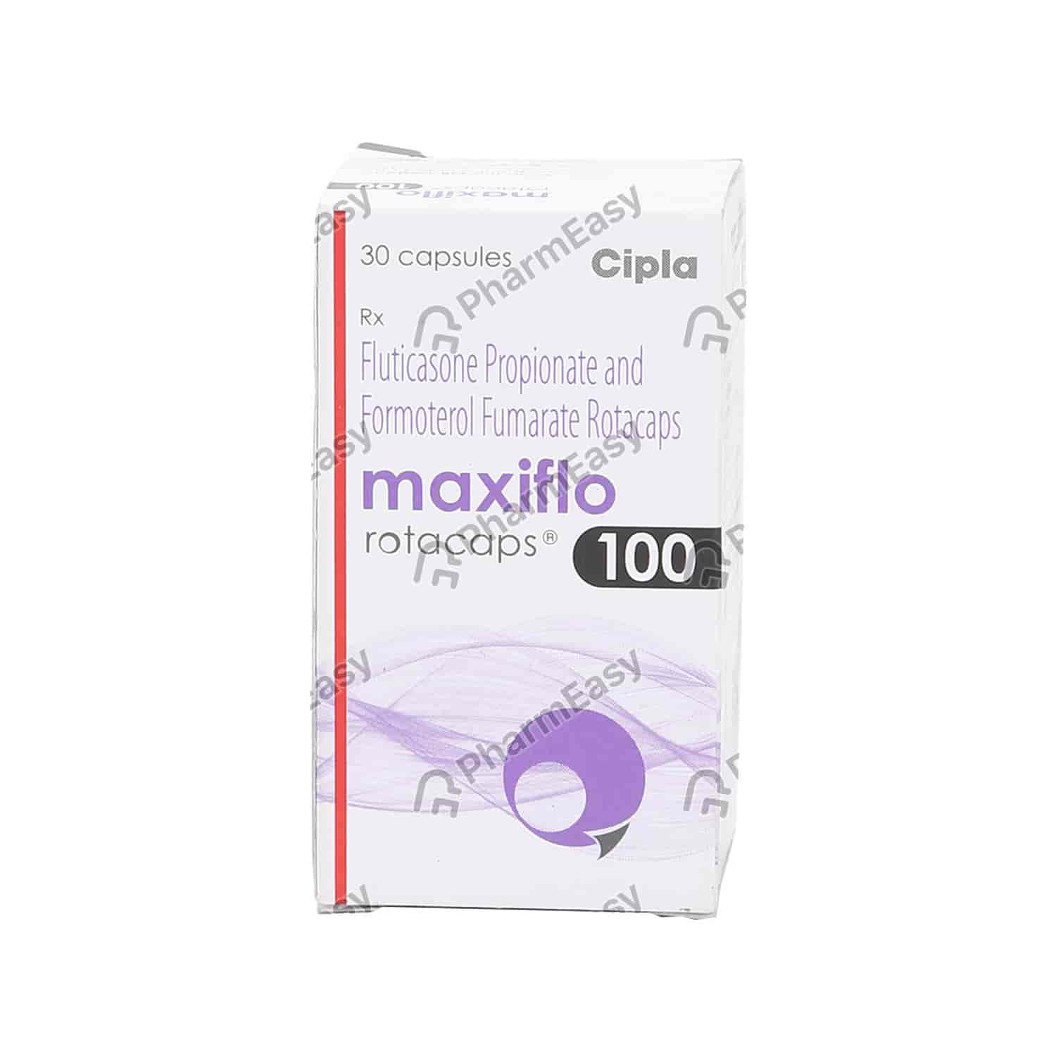Buy Maxiflo 100mcg Bottle Of 30 Rotacaps Online at Flat 18% OFF ...