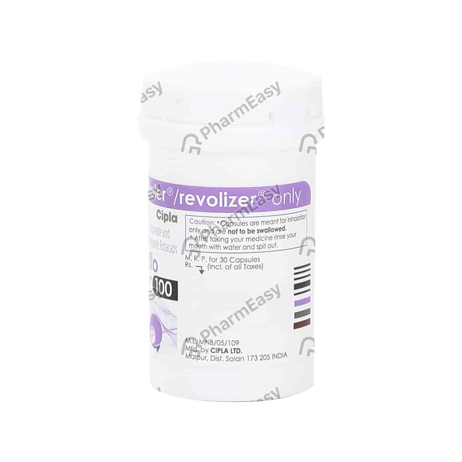 Buy Maxiflo 100mcg Bottle Of 30 Rotacaps Online at Flat 18% OFF ...