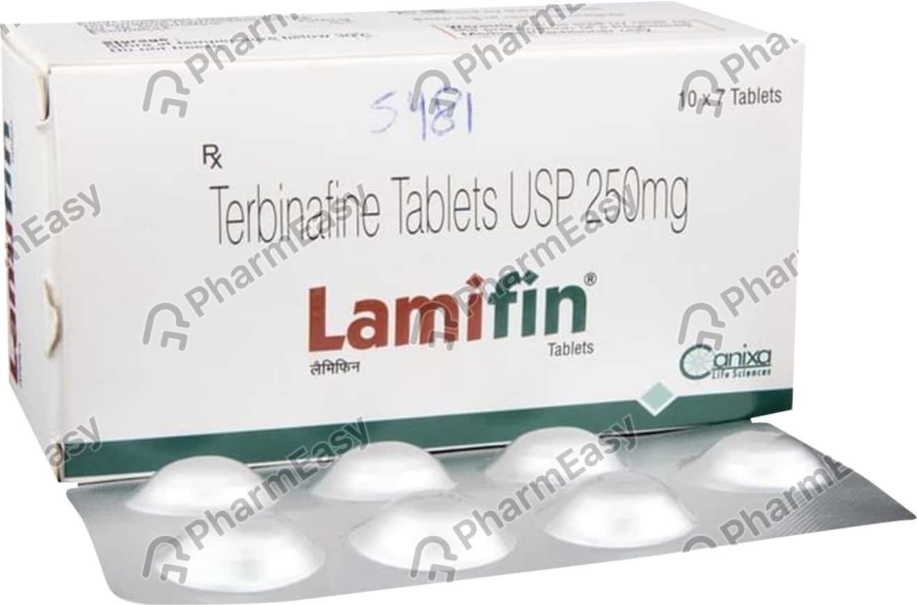 Lamifin 250 MG Tablet (7): Uses, Side Effects, Price & Dosage | PharmEasy