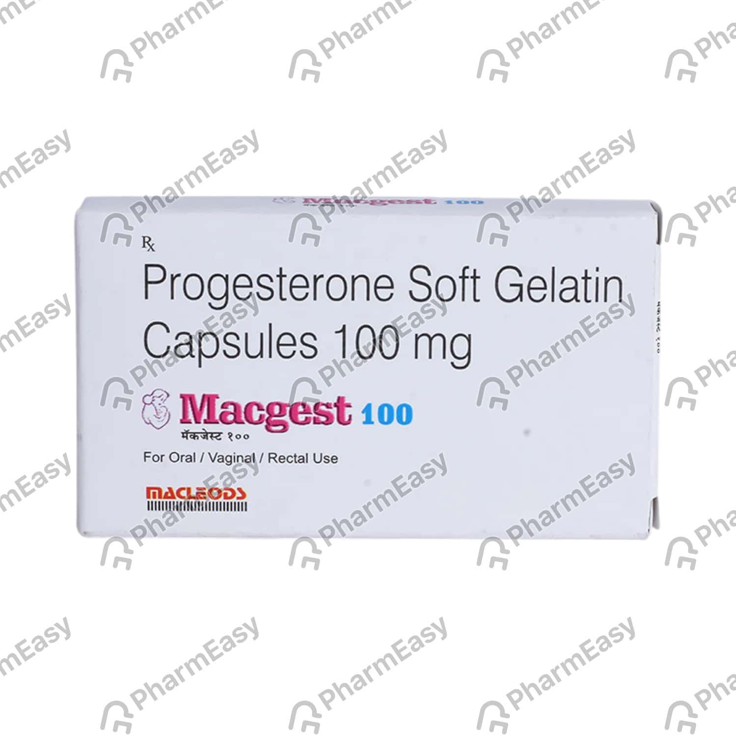 Macgest 100 MG Oral/Vaginal/Rectal Capsule (10): Uses, Side Effects ...