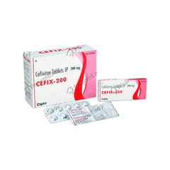 Cefix 200mg Tab - Uses, Side Effects, Dosage, Composition & Price ...