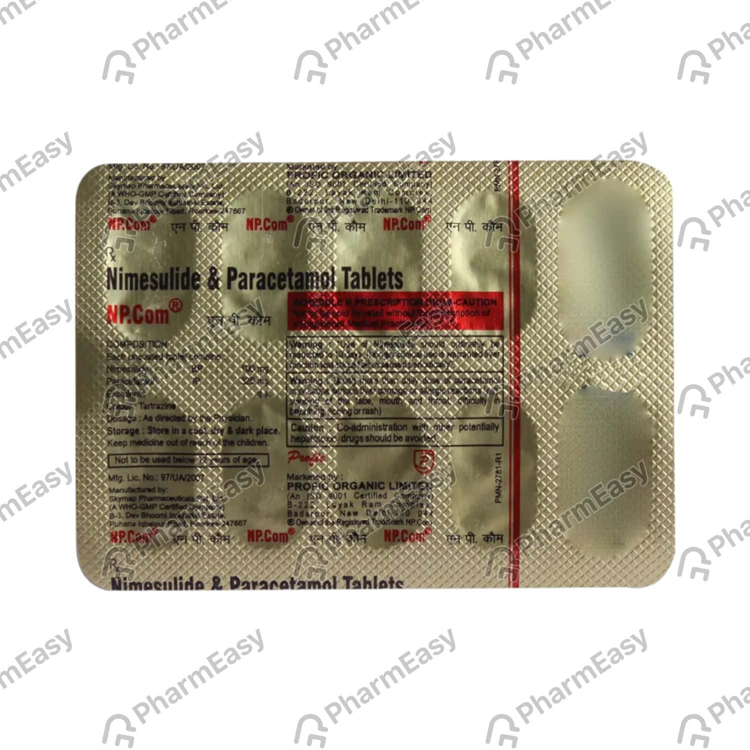 Np Com Strip Of 10 Tablets: Uses, Side Effects, Price & Dosage | PharmEasy