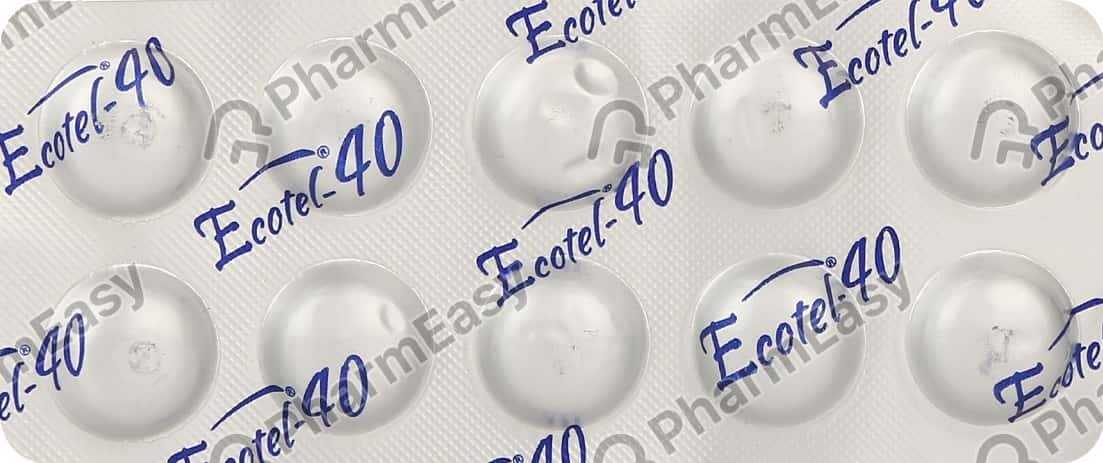 Ecotel 40 MG Tablet (10): Uses, Side Effects, Price & Dosage | PharmEasy