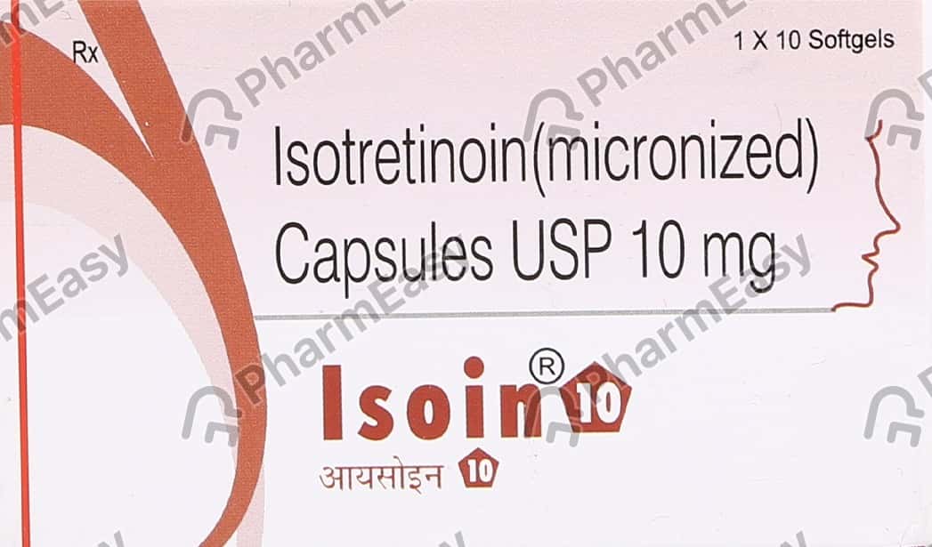 Isoin 10 MG Capsule (10): Uses, Side Effects, Price & Dosage | PharmEasy