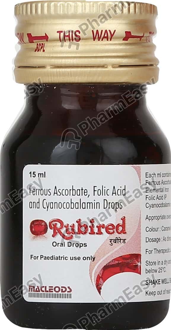 Buy Rubired Bottle Of 15ml Oral Drops Online at Flat 15% OFF | PharmEasy